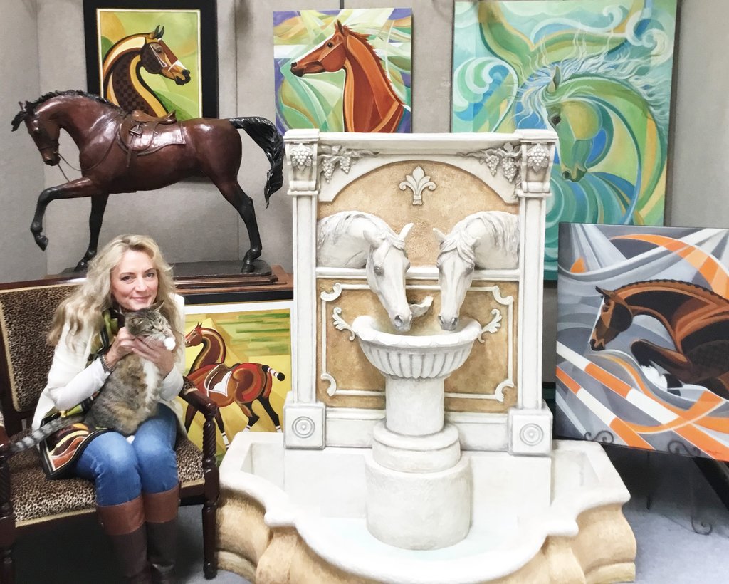 Patricia Borum Equestrian Fine Art and Home Decor - Stable Express